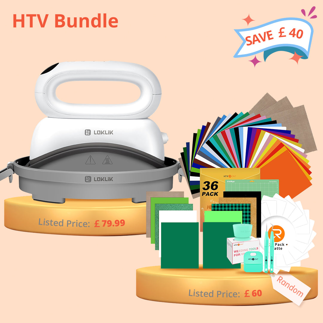[HTV Bundle]Hat Heat Press Machine&Great Value Box (≥45sheets HTV + Cu ...