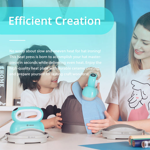 [HTV Bundle]Hat Heat Press Machine&Great Value Box (≥45sheets HTV + Cu ...