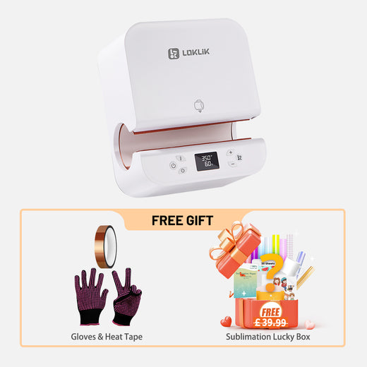 LOKLiK Auto Tumbler Heat Press Machine 230V With Vinyl Box For Free- S ...